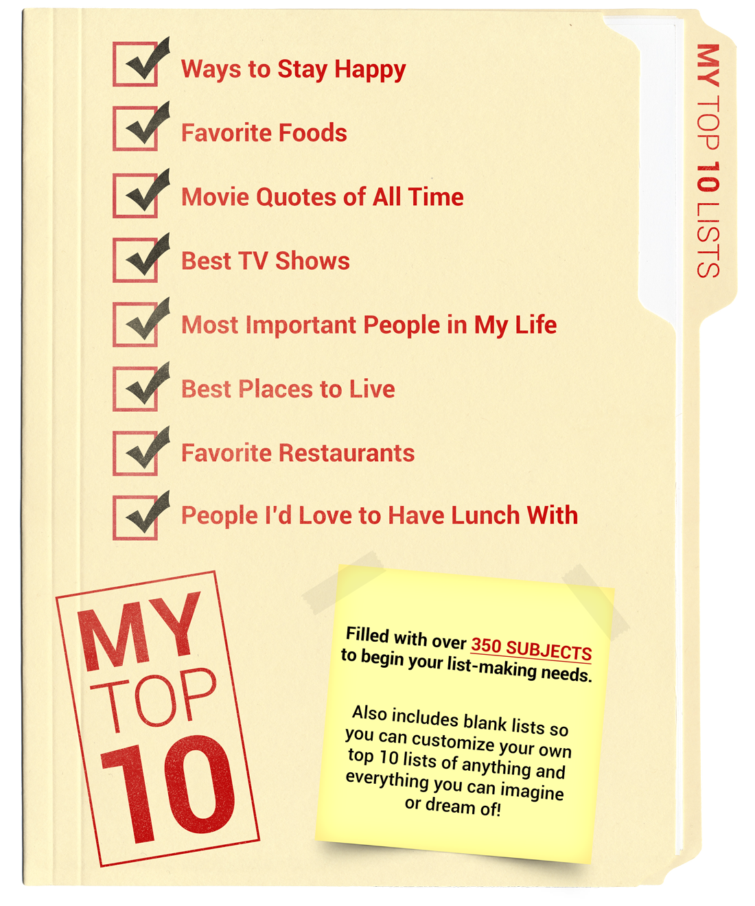 My Top 10 My Top 10