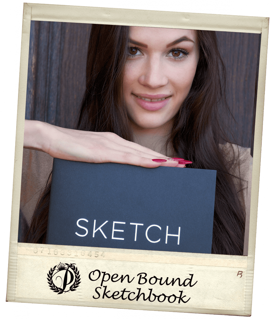Open Bound Sketchbook