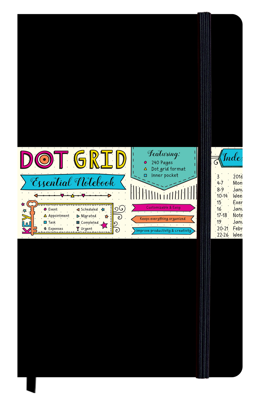 Dot Grid Essential Notebook