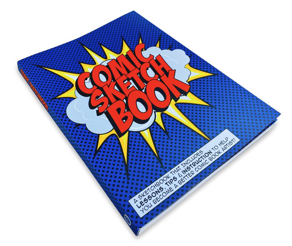 Comic Sketchbook - lay flat design, ready for action!