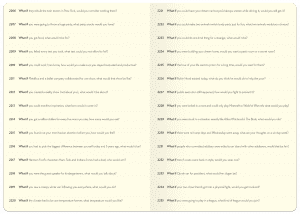 3000 What IF? Questions