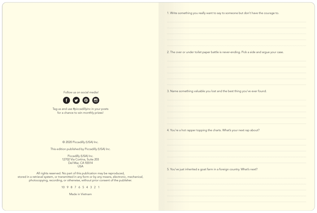 1000 Writing Prompts