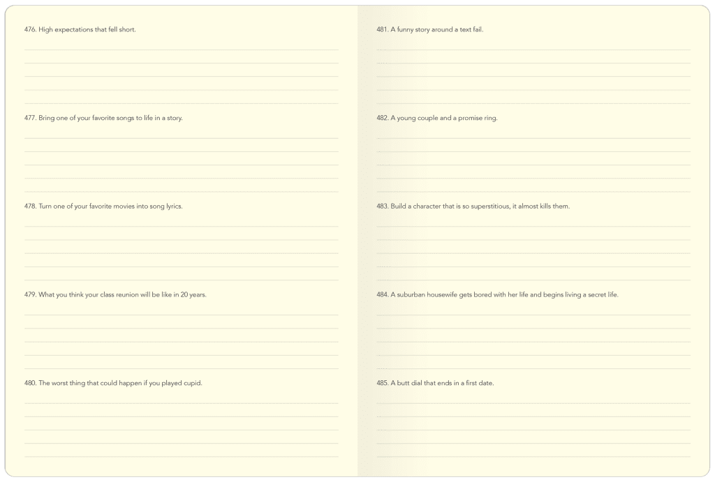 1000 Writing Prompts